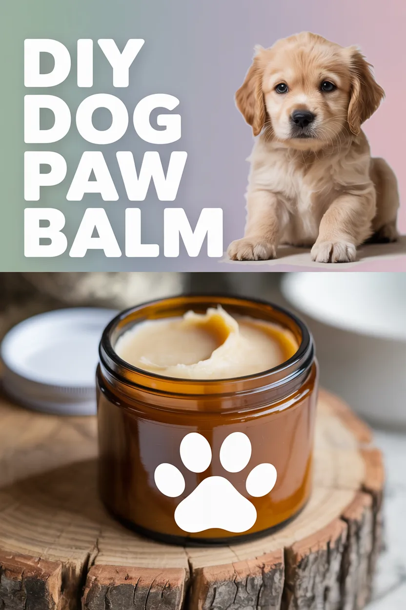 DIY Dog Paw Balm for Itchy and Cracked Paws (Easy & Natural) - Dog ...