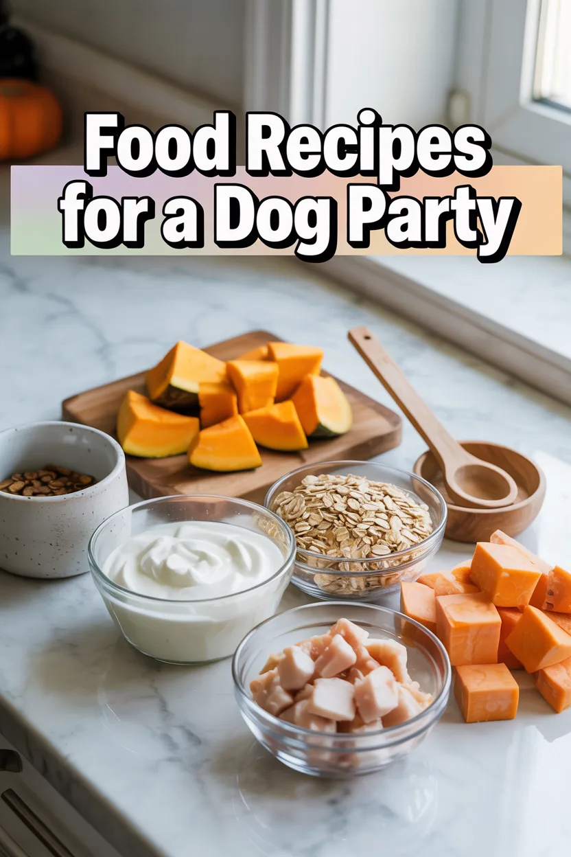 Food Recipes for a Dog Party: Easy, Safe, and Fun Treat Ideas Dogs Love ...
