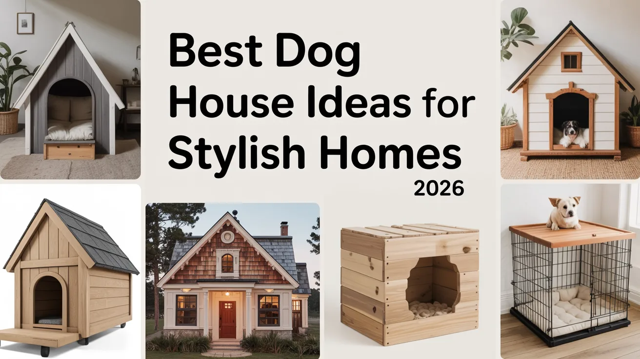 10 Inspiring Dog House Ideas for Your Pup (DIY, Modern & Cozy Designs ...